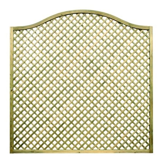 Tropic-1 Modern Omega Top Diamond Trellis Panel - With 45mm Frame from ...